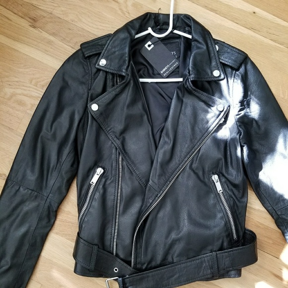 barney's original | Jackets & Coats | Leather Jacket | Poshmark